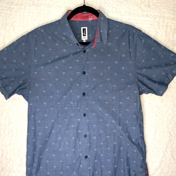 Howe | Shirts | Mens Howe Short Sleeve Button Down | Poshmark